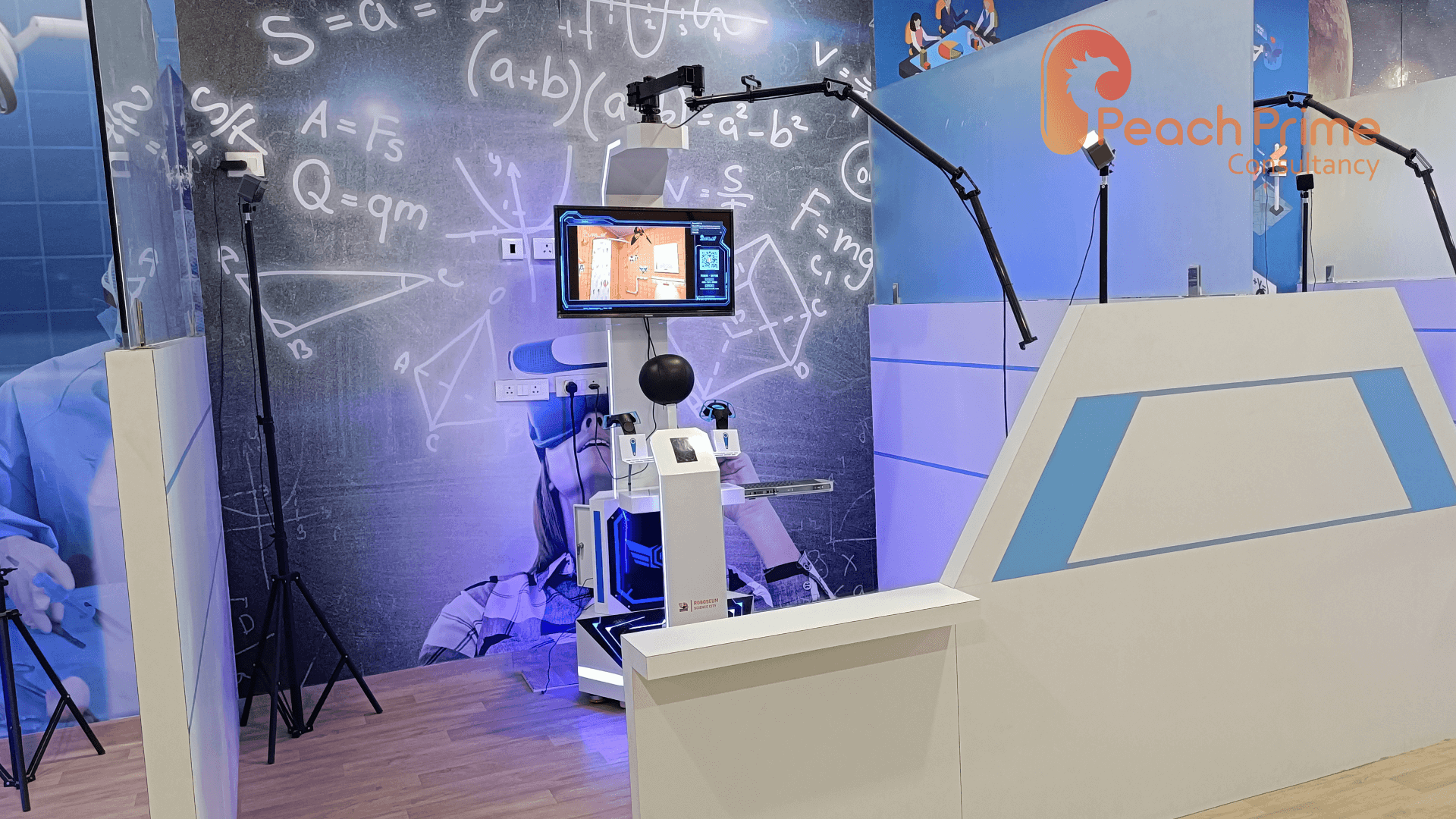 Explore VR Gallery at the Robotics Museum Design by Peach Prime
